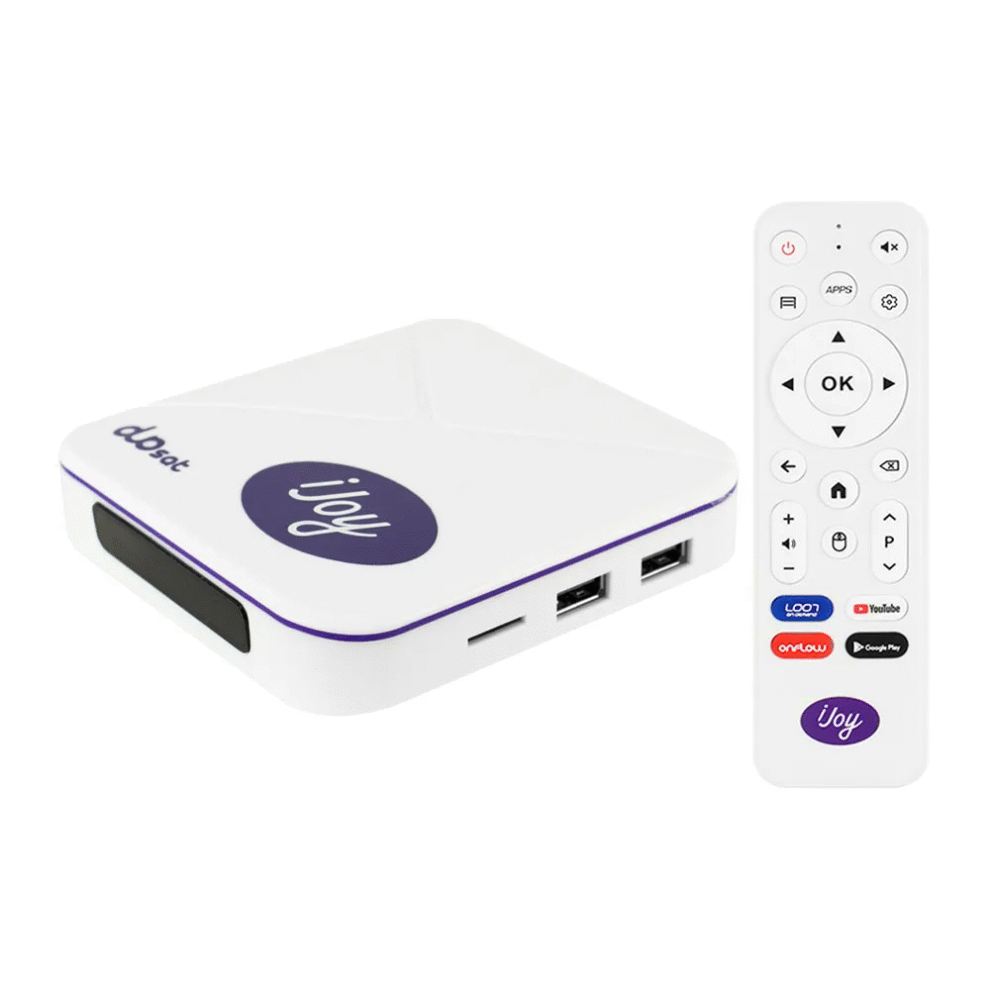 Receptor Duosat Pulse Cor Branco